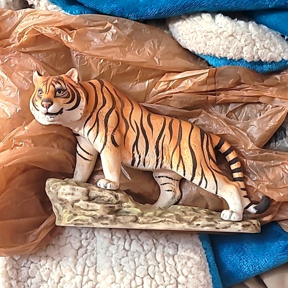 ANDREA FENZI | Other | Vintage Andrea By Sadek Bengal Tiger Porcelain ...